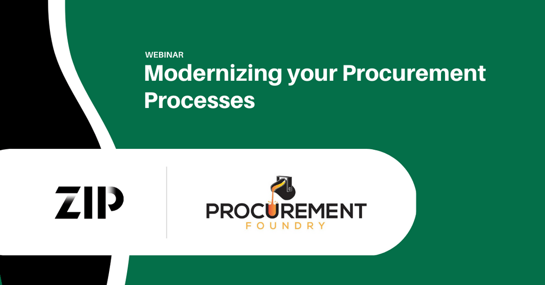 Modernizing your Procurement Processes - Webinar